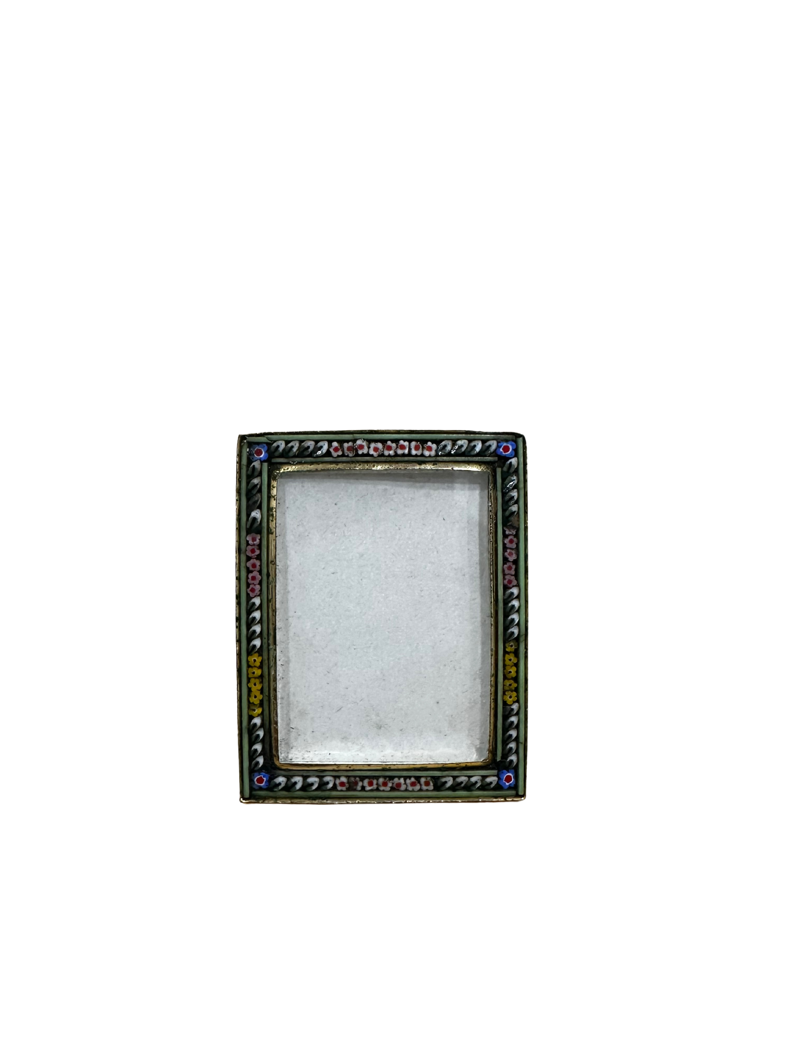 Mini Early 20th C Micro Mosaic Frame – For the Louvre of Antiques LLC